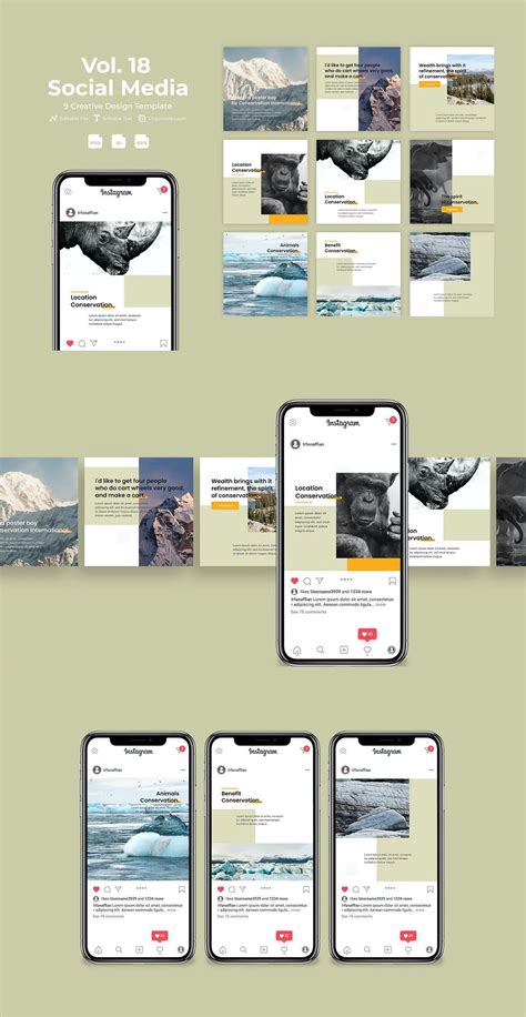 Kawasan Social Media Kit Template