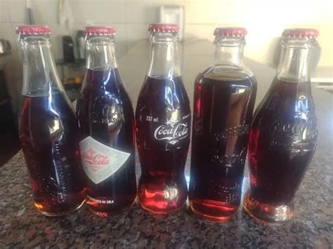 Garrafas Coca Cola Coleção Retro Líquido MercadoLivre