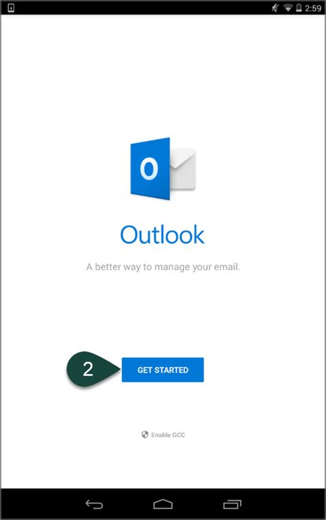 Configuring The Outlook App On Android Devices Office 365 Anr Information Technology
