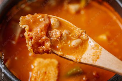 Cheonggukjang Korean Style Rich Soybean Paste Stew A Stew Made With