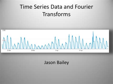 Time Series Analysis And Fourier Transforms