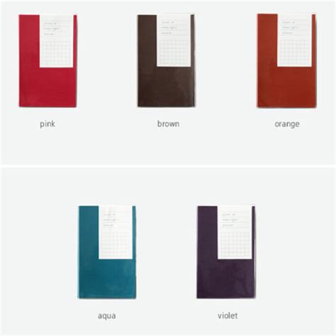 Lucalab Retro 6 Ring Small Graph Grid Notebook Special Edition