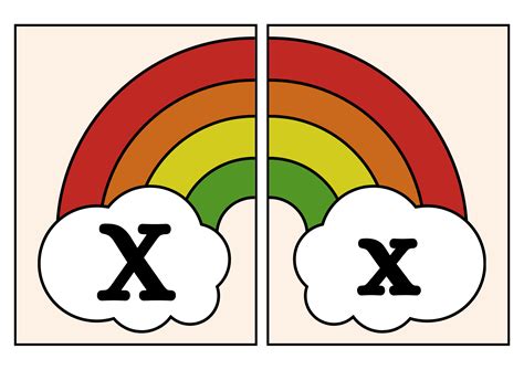 Teaching Materials Alphabet X X Graphic By Heraz Studio Creative Fabrica