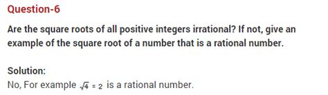 NCERT Solutions For Class Maths Chapter Number Systems Ex