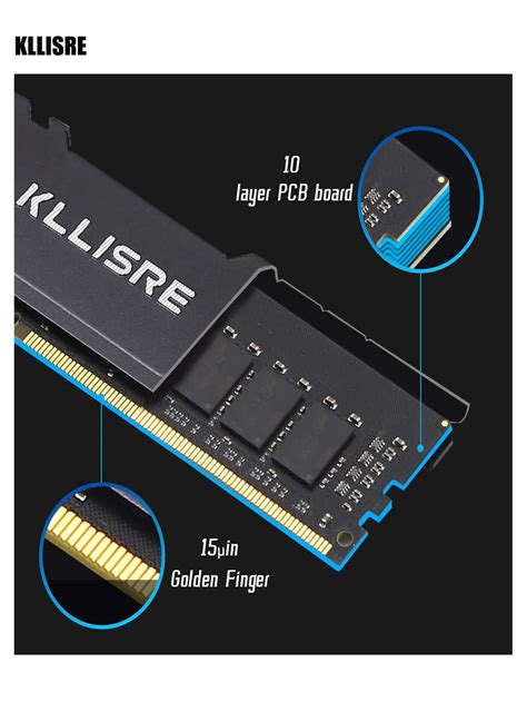 1PCS Kllisre Ram DDR3 8GB 1600MHz PC3 Memory 1.5V Ddr3 Desktop Dimm NEW ...