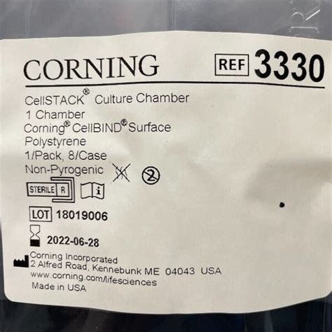 Corning 3330 Cellbind Cellstack Single Layer With Vent Cap — Life