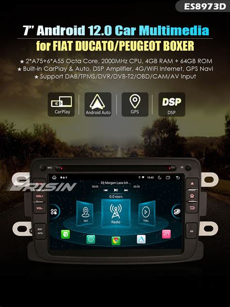 Erisin ES8973D 8 Core Android 12 Car Stereo GPS Radio For Renault Dacia