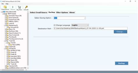 IMAP Mail Backup Tool To Backup IMAP Server Emails To PC