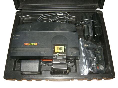 Nec Turbografx System Black Console For Sale Online Ebay