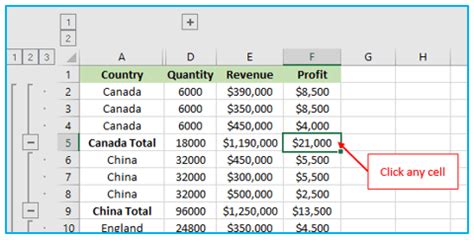 How To Outline Group Data In Excel
