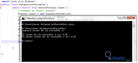 Java Expresiones De Asignación Y Constantes Solvetic