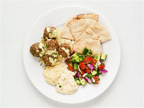 Lamb Bulgur Meatball Platter Recipe Food Network Kitchen Food Network