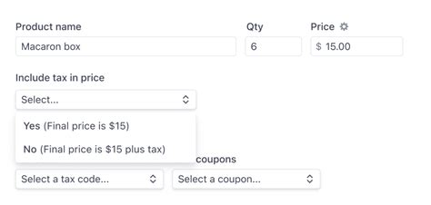 Taxes Stripe Documentation