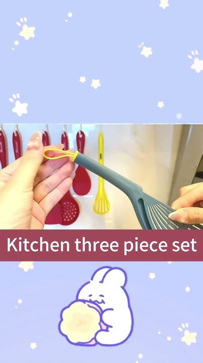 Kitchen Three Piece Set Kitchenware Youtube