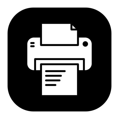 Premium Vector Printer Vector Illustration