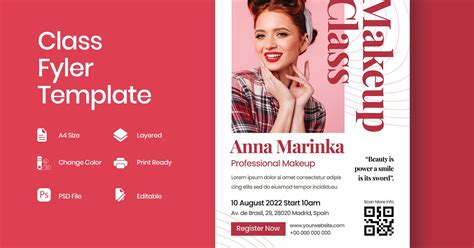 Class Flyer Template By Cocobasic On Envato Elements