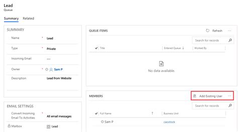 Creating Queue Microsoft Dynamics 365 Crm Tips And Tricks
