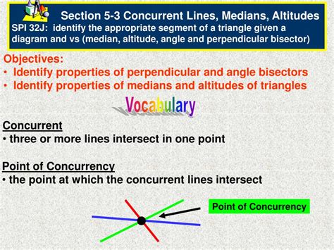 Ppt Objectives Identify Properties Of Perpendicular And Angle Bisectors Powerpoint