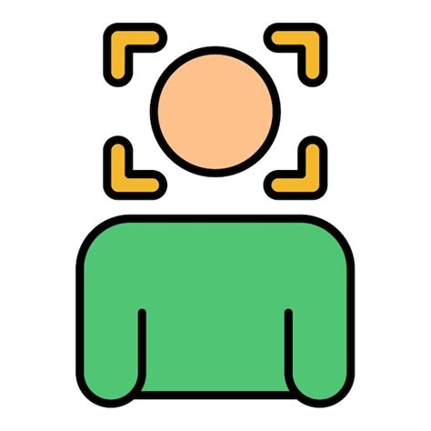 Premium Vector Face Scan Icon