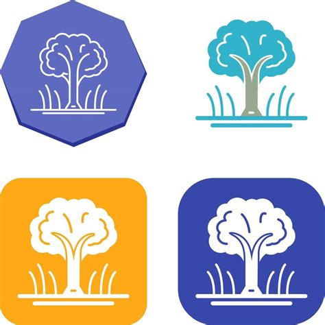 Tree Icon Design 44256367 Vector Art At Vecteezy