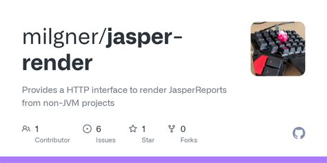 Github Milgner Jasper Render Provides A Interface To Render Jasperreports From Non Jvm