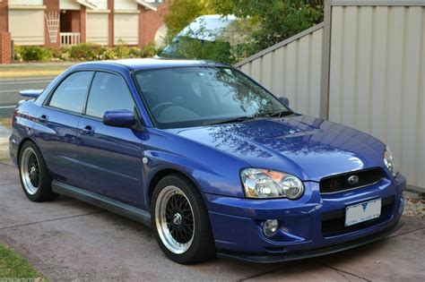 Front Lip Spoiler For Subaru Impreza Wrx Sti My03 05 Sedan No Splitters