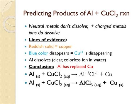 Single Replacement Reactions Ppt Download