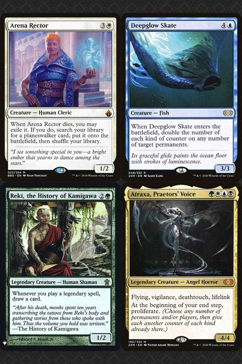 5 Color Planeswalker Commander Edh Deck Pre Built Magic Mtg Nicol Bolas