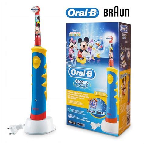 Szczoteczka Elektryczna Braun ORAL B MYSZKA MIKI PREZENT DLA DZIECI