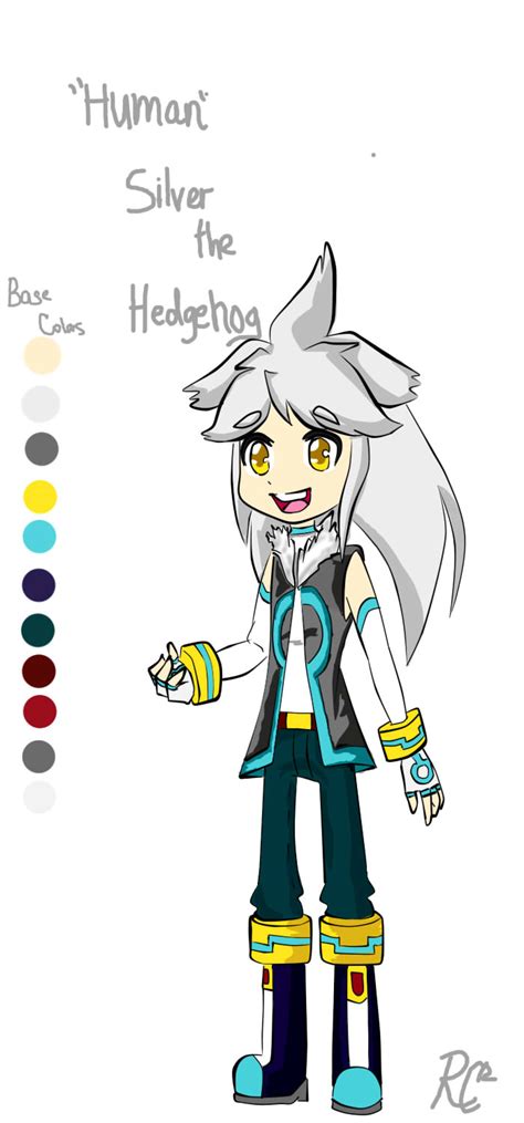 Human Silver The Hedgehog By Randomcitizen12 On Deviantart