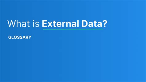What Is A External Data Datarade