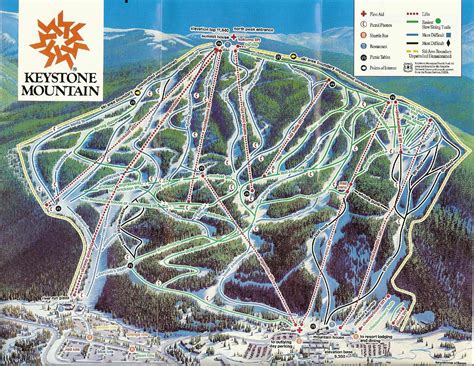 Keystone Resort SkiMap Org