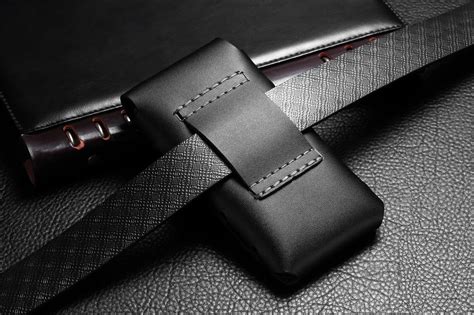 Funda Universal Para Teléfono Móvil Funda De Cuero Real Con Clip Para
