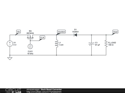 Buck Boost Converter CircuitLab