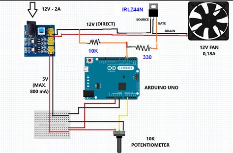 [diagram Doubts] Control 12v Fan Speed With Transistor General Guidance Arduino Forum