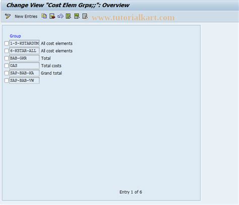 OKWB SAP Tcode Change Report Layout Business Processes Transaction Code