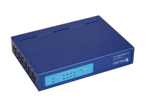 TRENDnet TW100 BRF114 10 100Mbps Cable DSL 4 Port Firewall Router