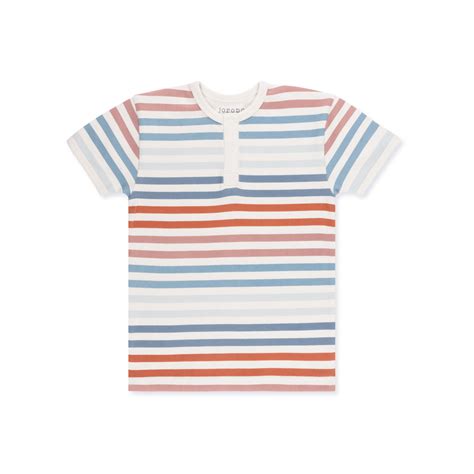 Stripe Short Sleeve T Shirt Joropo