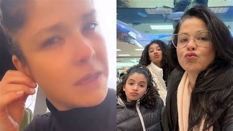 Samara Felippo Sofre Ao Se Despedir Da Filha Nos EUA Quando Quiser