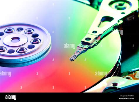 Hard Disk Drive Platter And Read Write Head HDD Read Write Head Hard Drive Stock Photo Alamy