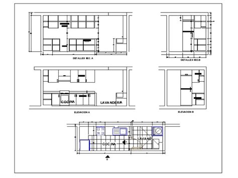 Detalhes Da Cozinha Em Autocad Baixar Cad 10213 Kb Bibliocad
