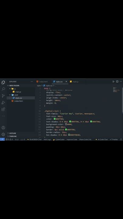 Digital Clock باستخدام Javascript Codingfrontendcourse Javascript