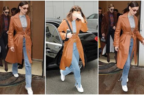 Kembali Tampil Edgy, Harga Celana Jeans Bella Hadid Nggak Nahan, Mewah ...