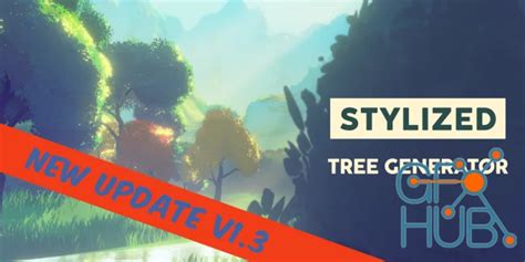 Blender Stylized Tree Asset Generator Gfx Hub 20 Creative Community
