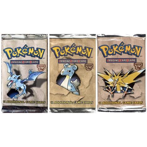 FOSSIL BOOSTER 1ST EDITION PACK 1 Global Card Shop