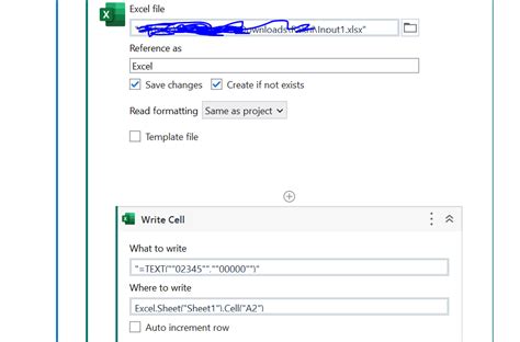 How To Write Formula In A Write Cell Activity Studio UiPath