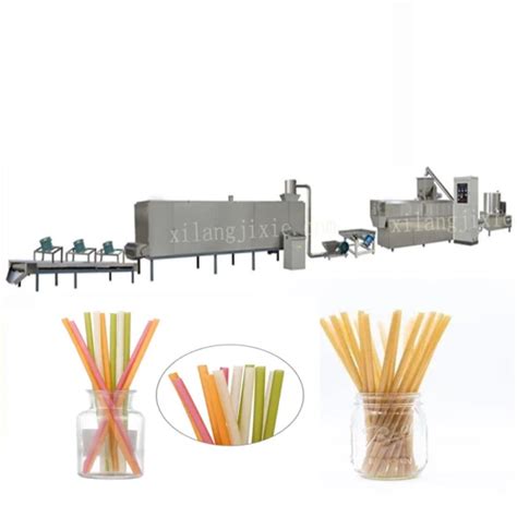 Biodegradable Rice Straw Tableware Makingg Machine Edible Dink Straw