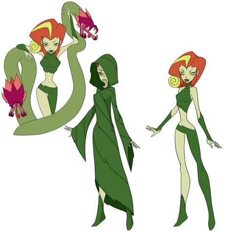 Batgirl Animation Art With Catwoman Harley Quinn Poison Ivy And More