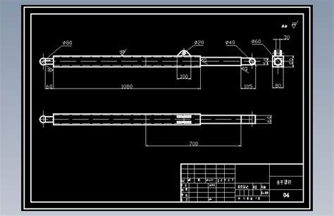 推土机工作装置结构及液压系统设计 AutoCAD 2004 模型图纸下载 懒石网