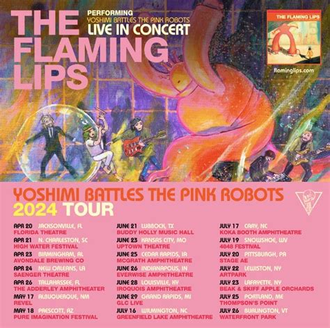 The Flaming Lips Extend ‘yoshimi Battles The Pink Robots 2024 Tour